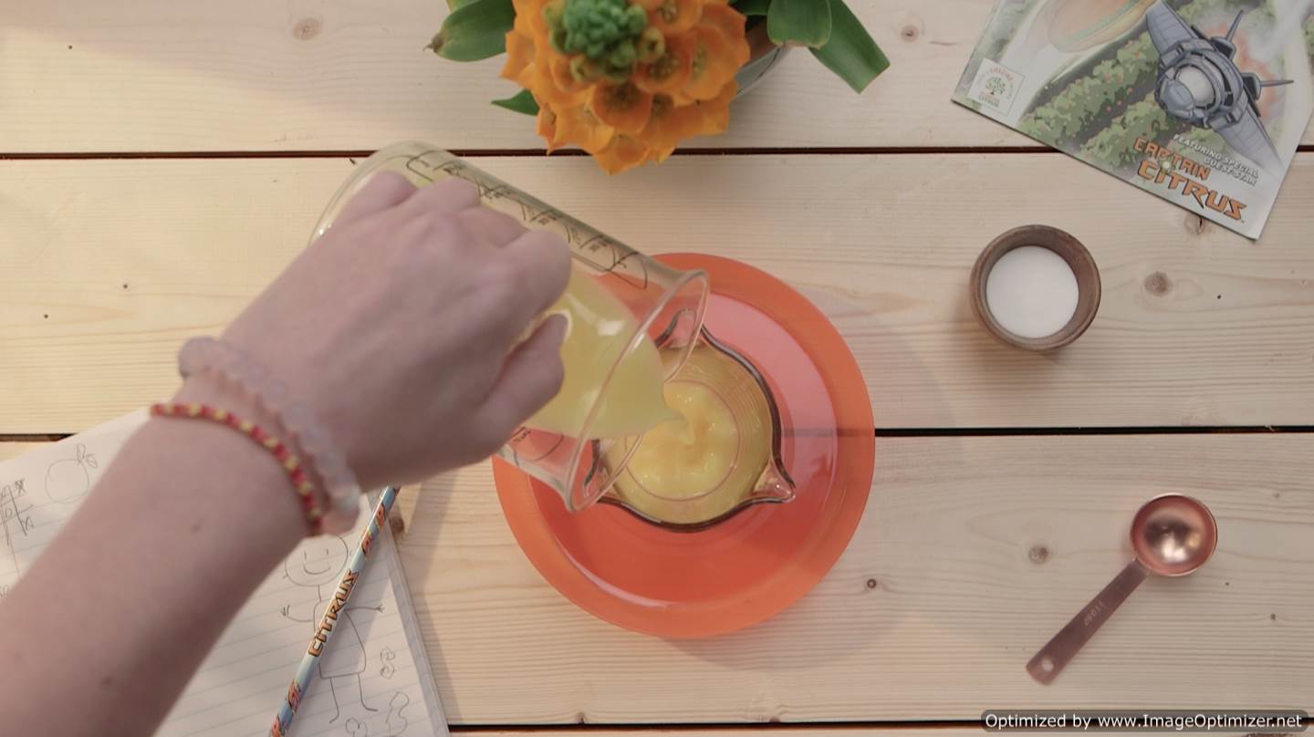 Captain Citrus States of Matter - Florida Citrus