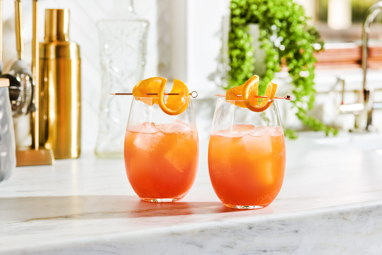 Sparkling Florida OJ Aperol Spritz - Florida Citrus