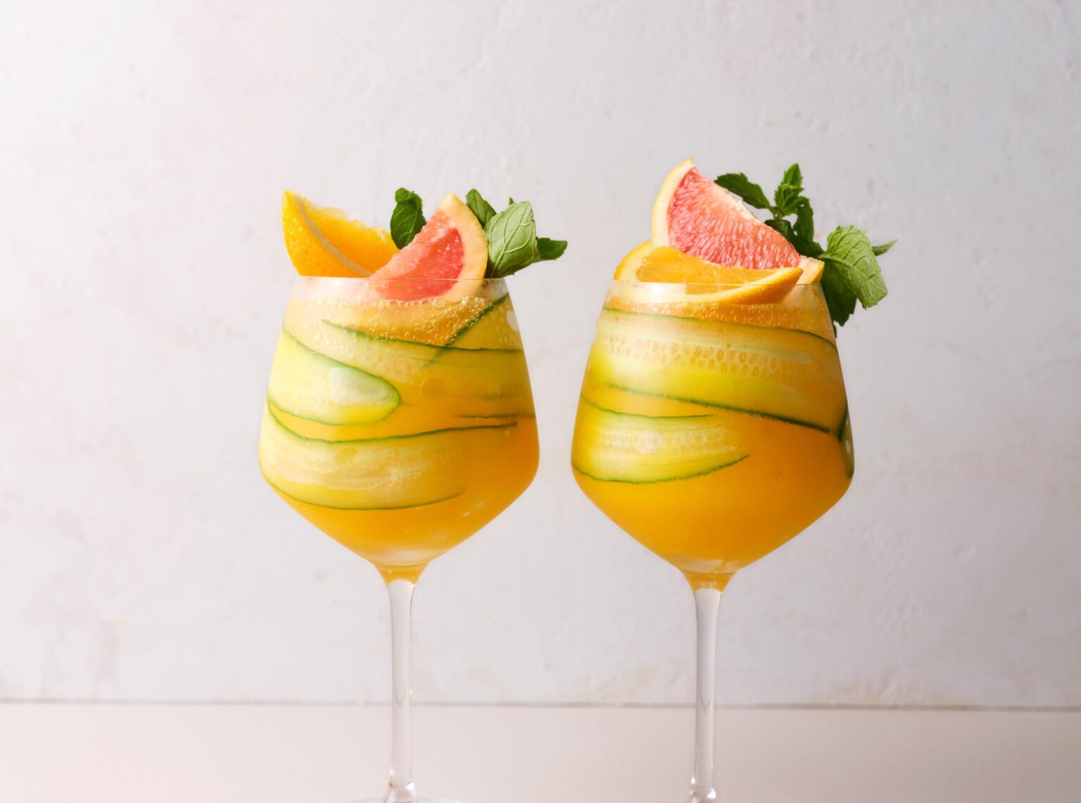 Citrus Fizz Mocktail Refresher - Florida Citrus